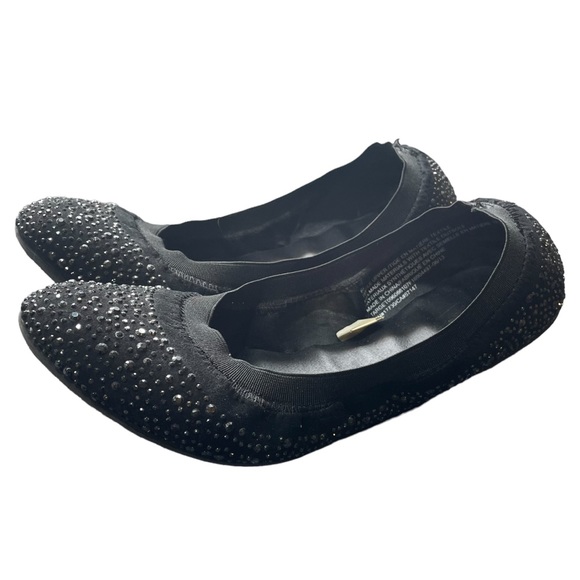 Mossimo Supply Co. | Shoes | Mossimo Black Jeweled Ballet Flats 65 ...